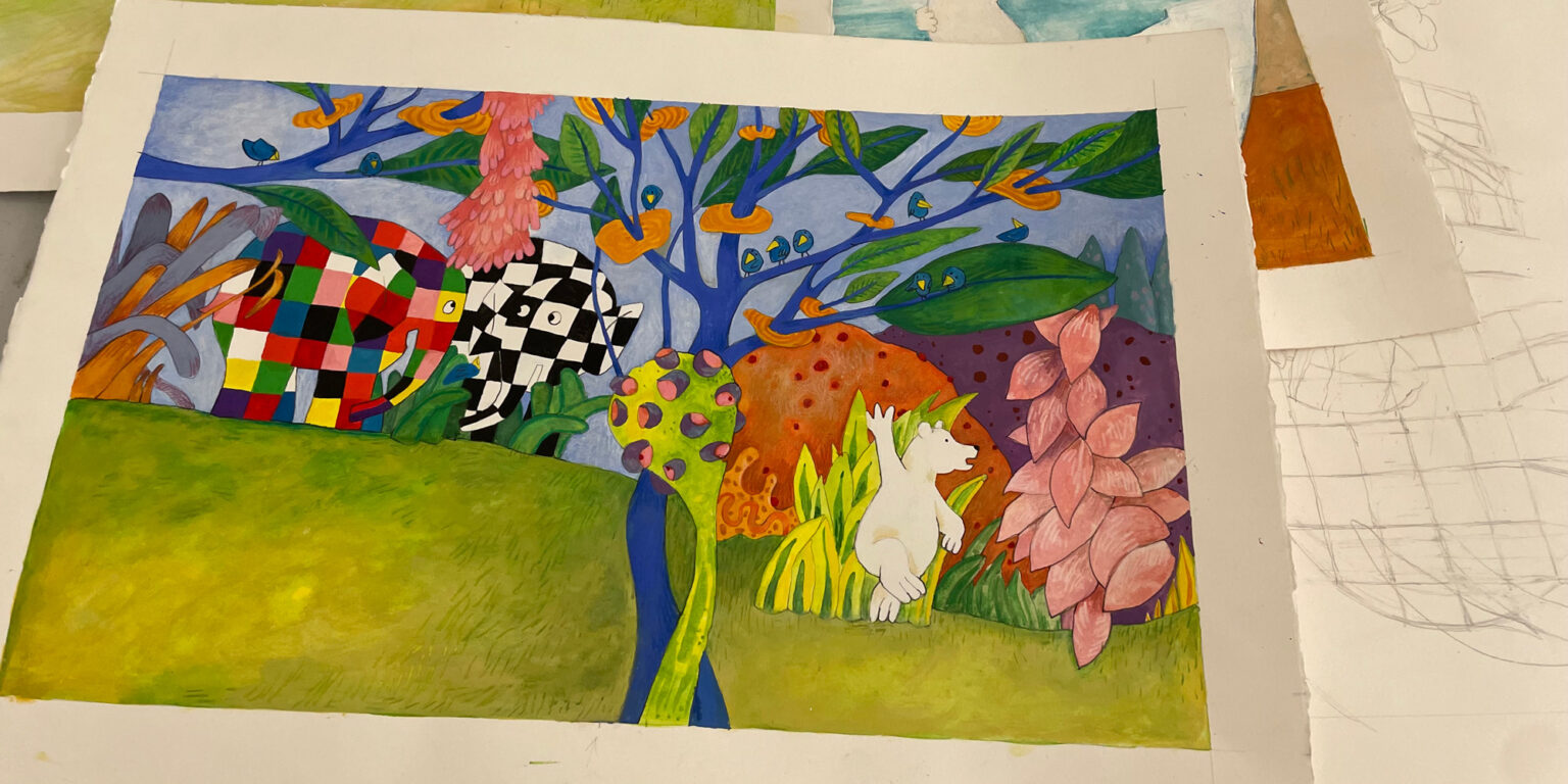 Andersen Press to publish David McKee’s Elmer and the White Bear - Elmer